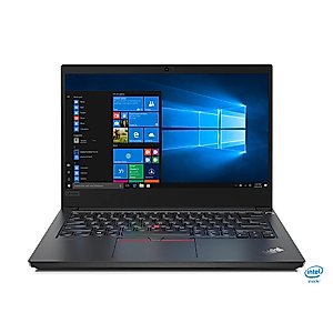 Lenovo ThinkPad E14 14" Full HD Laptop, Intel Core i5-10210U, 8GB RAM, 1 TB HDD, Windows 10 Pro