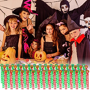 Hiboom 300 Pieces Christmas Bubble Wands Mini Bubble Wands Bulk Christmas Bubbles Party Favors for Boys Girls Adults Christmas Party Favors Classroom Prizes Stocking Stuffers, No Bubble Liquid