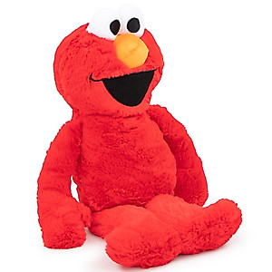 Jay Franco Sesame Street Plush Stuffed Elmo Large Pillow Buddy - Super Soft Polyester Microfiber, 22 inch (Official Sesame Street Product)
