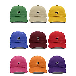 Daxton Dog Breeds Baseball Dad Hat Unstructure Low Profile Strapback, Cocker Spaniel Dog, Black Hat