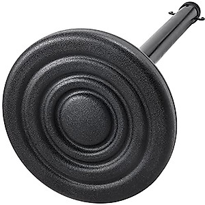 VEVOR Plastic Stanchion, 4pcs Chain Stanchion, Outdoor Stanchion w/ 4 x 39.5in Long Chains, PE Plastic Crowd Control Barrier for Warning/Crowd Control at Restaurant, Supermarket, Exhibition, City Mall