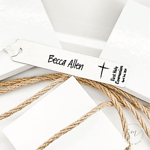First Communion Bookmark Gift First Holy Communion Bookmark Personalized Bookmark Communion Present Communion Gift For Girl 1st Boy Gift 1STCOM-BOOK