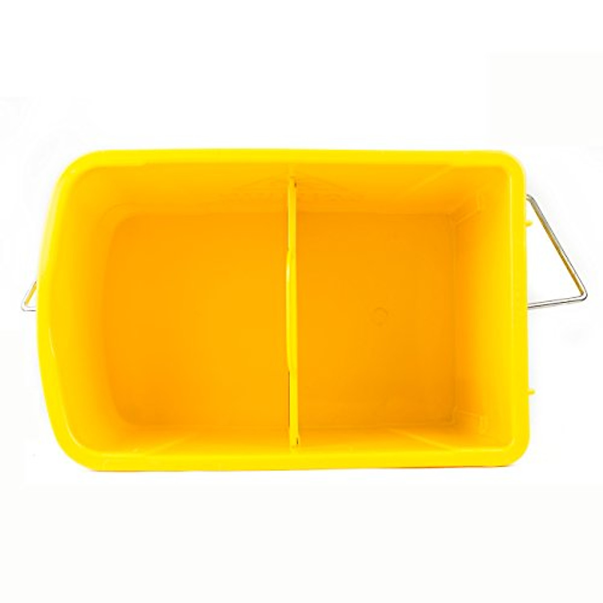 RK Safety RKMB24-Y Commercial Side Press Wringer for Mop Bucket 24 qt / 6 gal (Yellow)