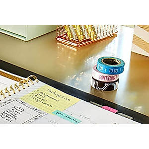 Post-it Nexcare Ultra Stretch Adhesive Pads, 3 x 4 in, Canary Yellow Lined, Pack of 6