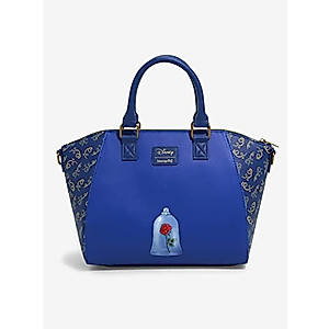 Loungefly Disney Beauty And The Beast Staircase Satchel Bag