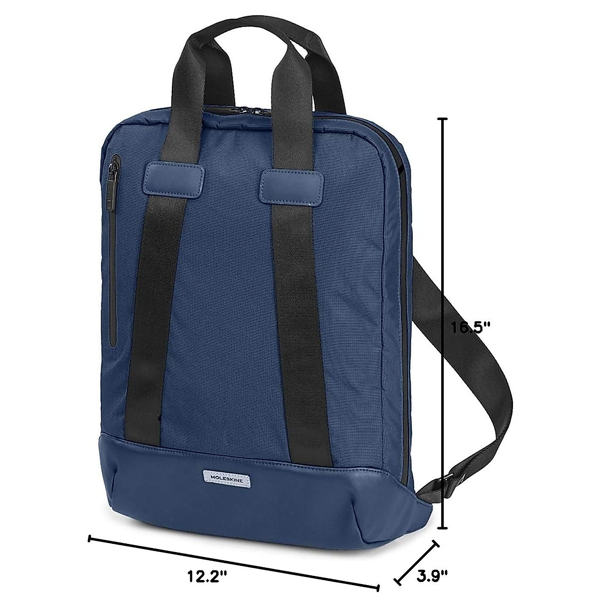 Moleskine(モレスキン) Men's, 15-inch PC Storage, Business Backpack, Sapphire Blue