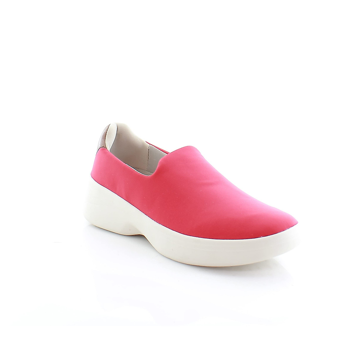 BZees Womens Easy Going Slip On Athletic and Training Shoes Red 7.5 Medium (B,M)