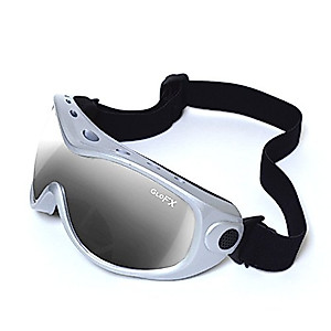 GloFX Padded Diffraction Ski Goggles Rave Rainbow Prism Kaleidoscope Lightshow Lenses