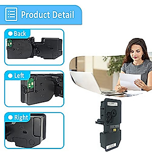 LAIPENG Compatible Toner Cartridge for Kyocera TK5232 Tk 5232 TK-5232 Black 2600 Pages for Kyocera ECOSYS P5021cdn P5021cdw M5521cdn M5521cdw Laser Printers