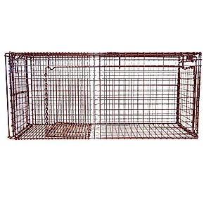 Tru Catch 30FCD Fat Cat Humane Live Animal Trap - Easy & Safe Catch & Release Animal Trap for Cats, Rabbits, & Other Small Animals - Durable & Humane TNR Trap - (30" L x 14" H x 12" W)