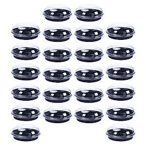 Zerodeko 1 Box Packing Box Mini Cake Dome Cover Individual Cupcake Clear Cake Container Dome Cheesecake Containers Muffin Cake Packing Container Pie The Pet Simple Cake Tray