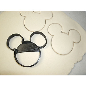 THEMED MAGICAL MOUSE FACE HEAD CARTOON SET OF 2 COOKIE CUTTERS MADE IN USA PR1017