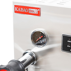 CHALIGHT 8L/2.1 Gallon Cafe Espresso Coffee Foam Maker Commercial Milk Frother Steamer Full-Automatic Boiling Water Frothing Machine with LCD Display Electric Milk Foam Maker for Espresso Coffee Tea