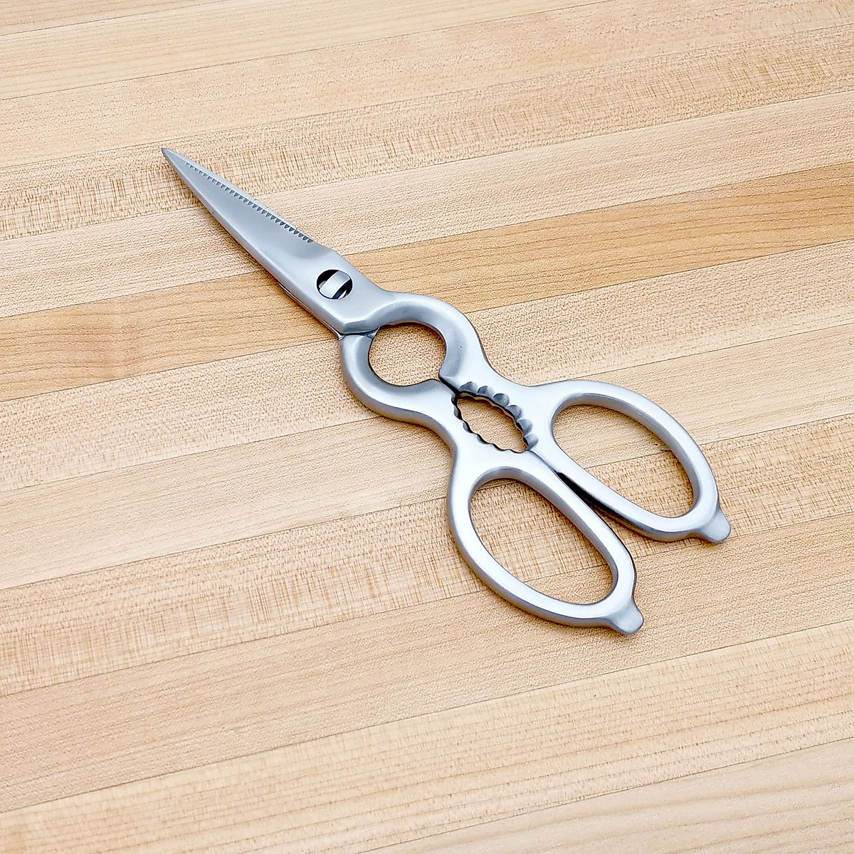 MATTSTONE HILL SINCE 1979 Kitchen Knife Set - 7" Santoku Knife & Kitchen Shears, Asian Chef Knife, Heavy Duty Kitchen Scissors, Poultry Shears