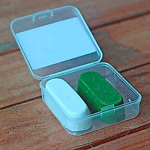 AMZSHARK 2 OZ Polishing & Cutting Compound Fine Green White Buffing Compound Leather Strop Sharpening Stropping Compounds Polishing Wax