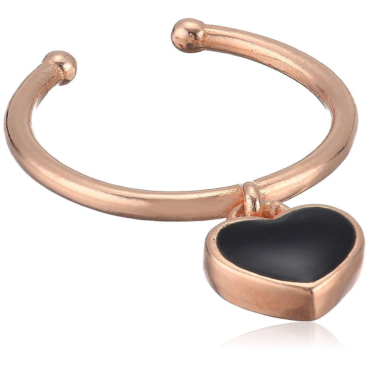 Alex and Ani Women's Depth of Love Adjustable Ring, 14kt Rose Gold Plated