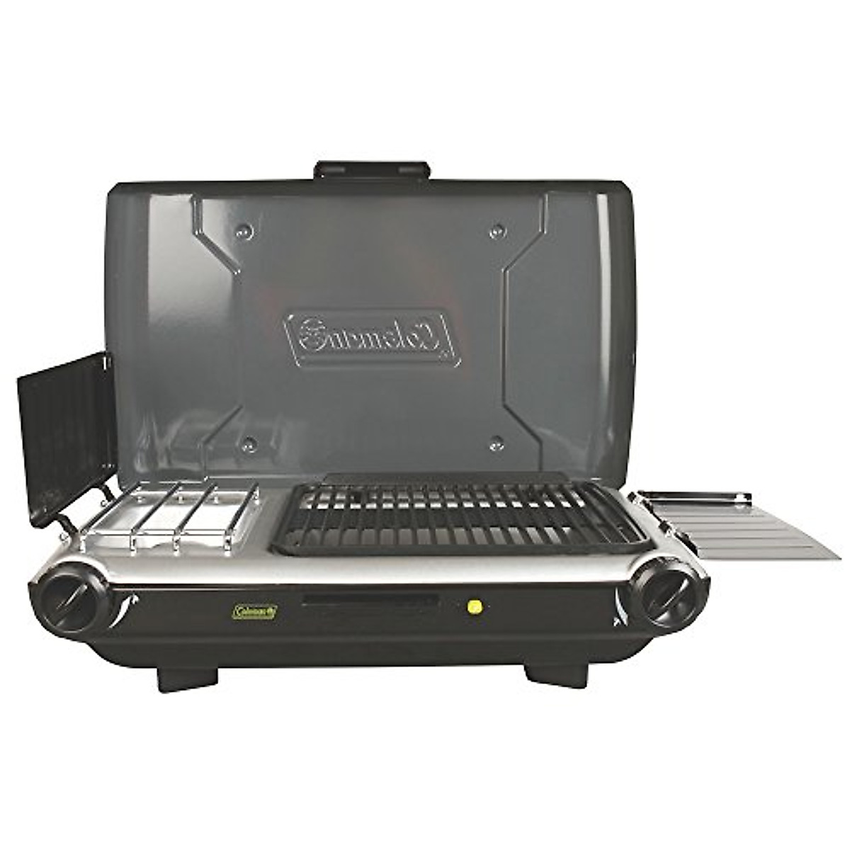 Coleman Camp Propane Grill/Stove+ , Black and Silver