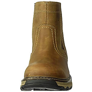 Cat Footwear Men's Pelton Industrial & Construction Shoe, Dark Beige, 13