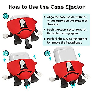 [7in1] Un Verano Sin Ti Airpod Pro 2/1 Case, Bad Funny Bunny 3D Protective Cover Gifts for Teens Women Men with Keychain