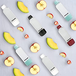 DrinkMate Carbonation Bottles (2 Pack) (1L, White)