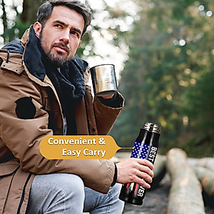 RHONGE Uncle Gifts, Best Uncle Ever Tumbler With Lid 17 Oz, Uncles Birthday Gift From Niece Nephew, Father's Day Present, Bullet Insulated Cup, Travel Cup