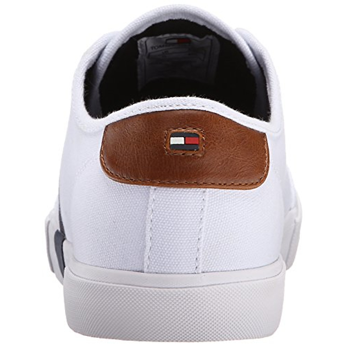 Tommy Hilfiger Men's Pandora Sneaker, White Canvas 137, 12M