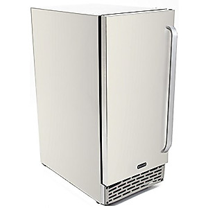 Whynter BOR-326FS 3.0 cu. ft. Indoor/Outdoor Beverage Refrigerators, One Size, Stainless Steel/Black, 15" wide