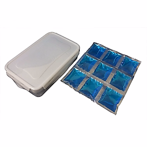 Nicole Miller 11" Insulated Lunch Box Portable Cooler Bag - Purple