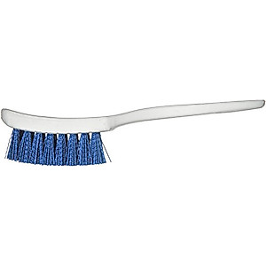 SPARTA 41395EC14 Plastic Scrub Brush, Detail Brush, Kitchen Brush With Hanging Hole For Cleaning, 7 Inches, Blue