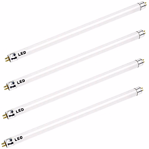 Bluex Bulbs 4 Pack T5 21 Inch LED F13T5CW LED Replacement Bulb F13T5 LED 9 Watts 920 Lumens Cool White 4100k F13 T5 13 Watt Bulb