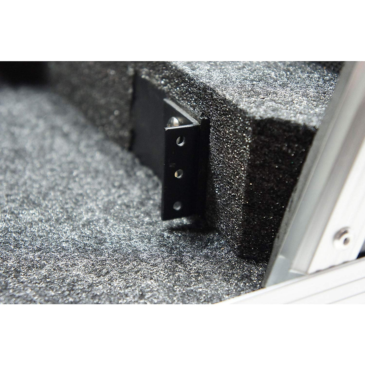 Harmony Audio HCDDJ800WLT1U Flight Glide Laptop Stand DJ 1U Rack Case Compatible with Pioneer DDJ-800