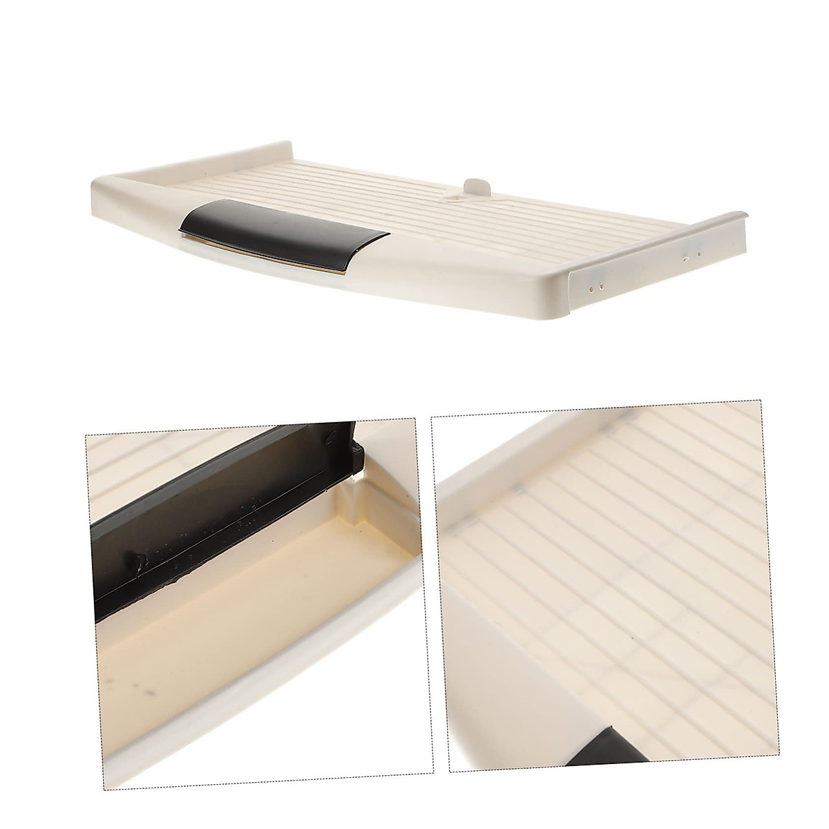 NUOBESTY 1 pc Large Keyboard Tray Slide-Out Computer Desk Keyboard Drawer Accessory for Office Beige Keyboard Stand