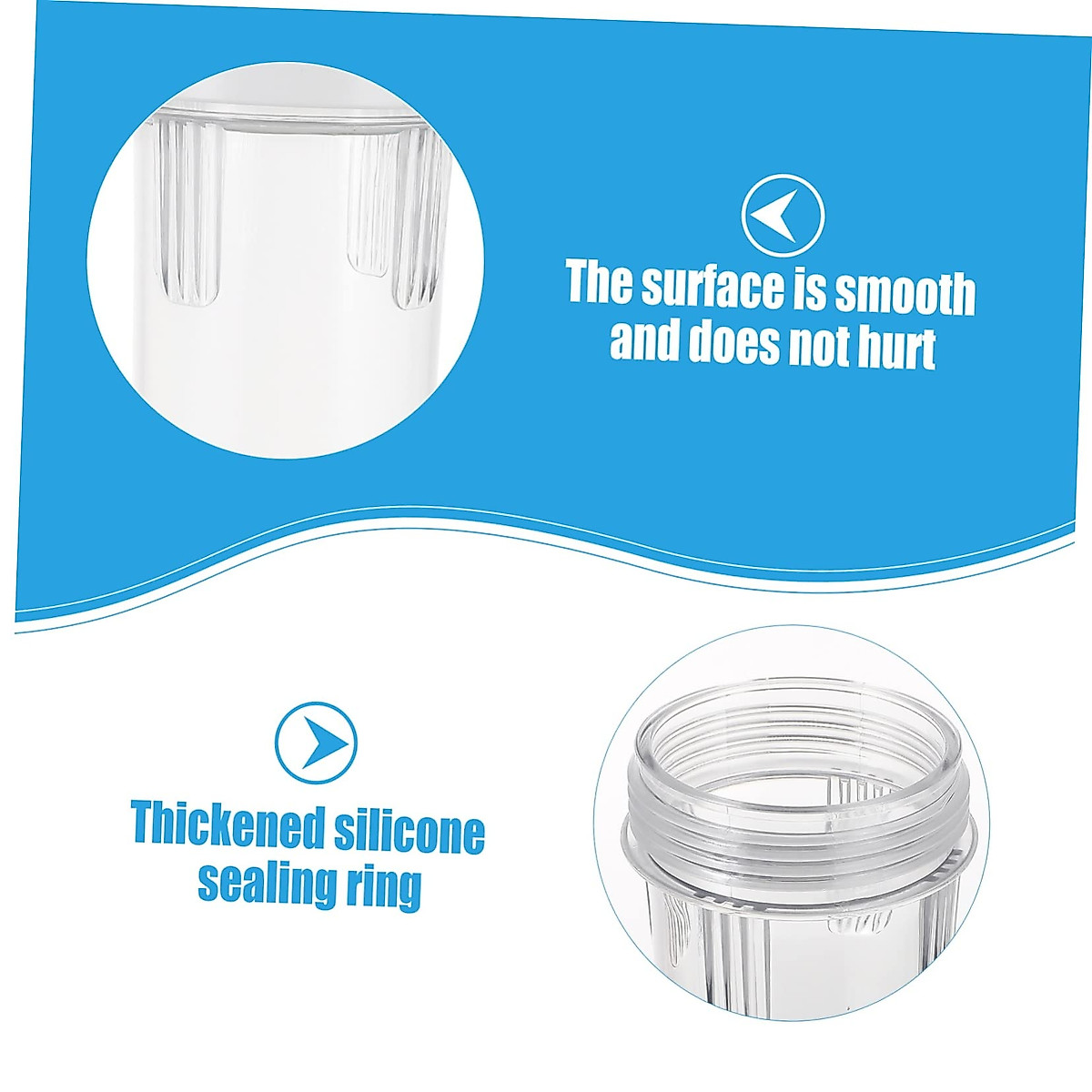 DOITOOL Filter Bottle Sediment Bottle 10 Inch Filtering Bottle Filtering Bottle for Home Explosion Purifier Plastic Strainer Purifier Bottle Filter Faucet The Pet