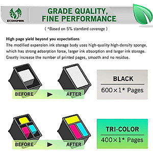 240 and 241 Black Color Combo Pack, Remanufactured Ink Cartridge Replacement for Canon PG-240 XL CL-241 XL for Pixma MG4220 MG3122 MX472 MX452 MG3220 MG3120 MG2120 MG3520 MX532 MG3600 TS5120 MG3620