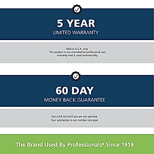 Wahl USA Rechargeable Lithium Ion All in One Beard Trimmer for Men with Detail and Ear & Nose Hair Trimmer Attachment – Model 9854-600B