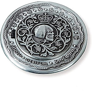 FESTIVALCOS Blood Oath Marker - Coin Replica Vintage Props Grey