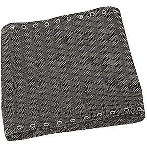 Marsrut Replacement Fabric Cloth for Zero Gravity Chair, Patio Lounge Couch Recliners 63x17inch - Rhombus- Grey- Without Expert Assembly