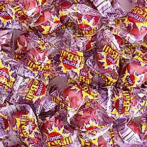ATOMIC Fireballs - Fireball Candy Bulk - 1 LB - Hot Jawbreakers Candy - Bulk Candy - Individually Wrapped - Atomic Fireball Candy - Spicy Candy - Red Hot Cinnamon Candy Balls - Fire Balls Hard Candy