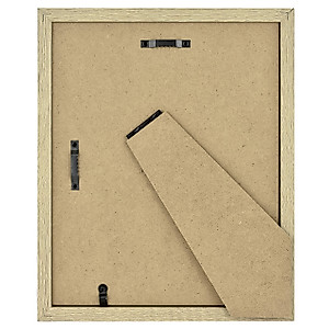 MCS Gallery Essential Certificate Document Frame Set, Gallery Wall Frames Fit 8.5 x 11 Diplomas, Documents & Certificates, Natural Woodgrain, 2-Pack