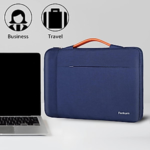 Ferkurn Laptop Case Bag Chromebook Case Sleeve for MacBook Air/Pro, Dell Inspiron, ASUS Zenbook, HP Pavilion, Lenovo IdeaPad, Samsung Chromebook, Acer, Computer Carrying Bag Cover, Blue, 11 Inch
