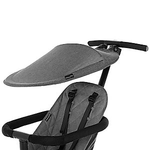 Dream On Me Coast Rider Stroller Canopy for Dream On Me Coast Rider Stroller, Grey