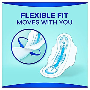 Always Ultra Thin Pads Size 1 Regular Absorbency Scented with Wings, 32 Count (Pack of 2), Packaging may vary