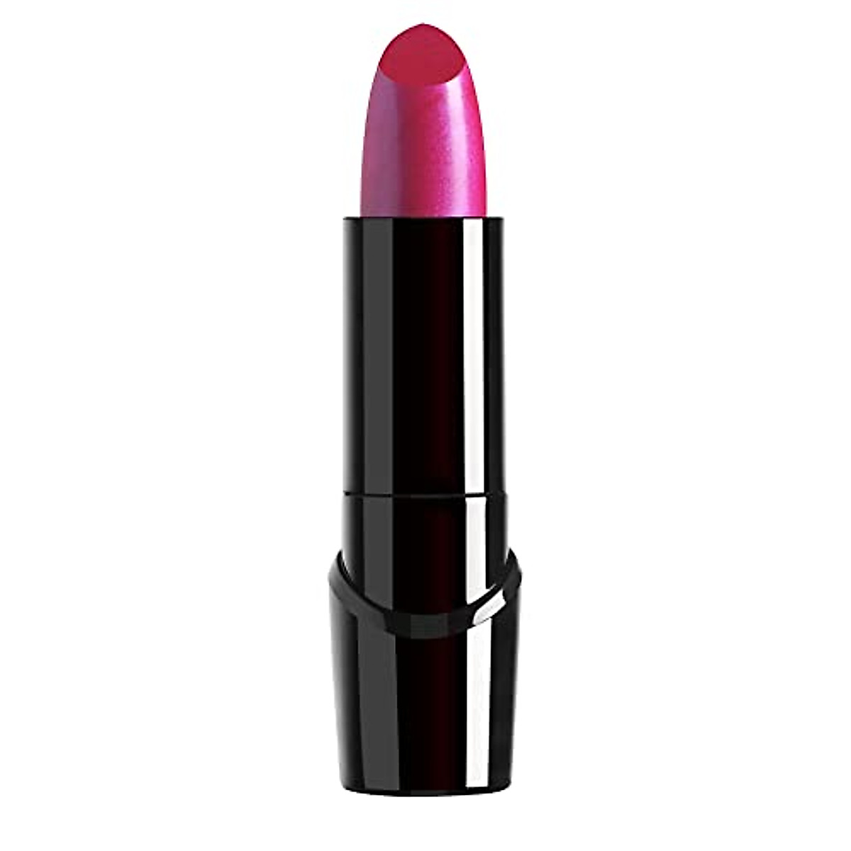 wet n wild Silk Finish Lipstick| Hydrating Lip Color| Rich Buildable Color| Fuchsia with Blue Pearl