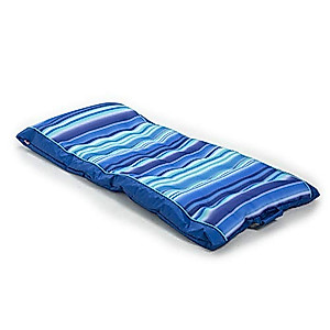 Big Joe Kona Float, Blurred Stripe Blue & Captain's Float 2.0 w/Cup Holder, Blurred Stripe Blue