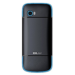BLU Jenny TV 2.8 T276T Unlocked GSM Dual-SIM Cell Phone w/ 1.3MP Camera - Unlocked Cell Phones - Retail Packaging - Black Blue