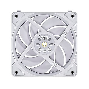LIAN LI UNI Fan P28 120 Triple Pack White with a Fan Speed Controller - P28120-3W