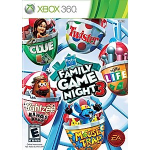Hasbro Family Game Night 3 - Xbox 360 (Renewed)