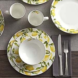 Mikasa Lemons 16-Piece Dinnerware Set, Service For 4, Multicolor