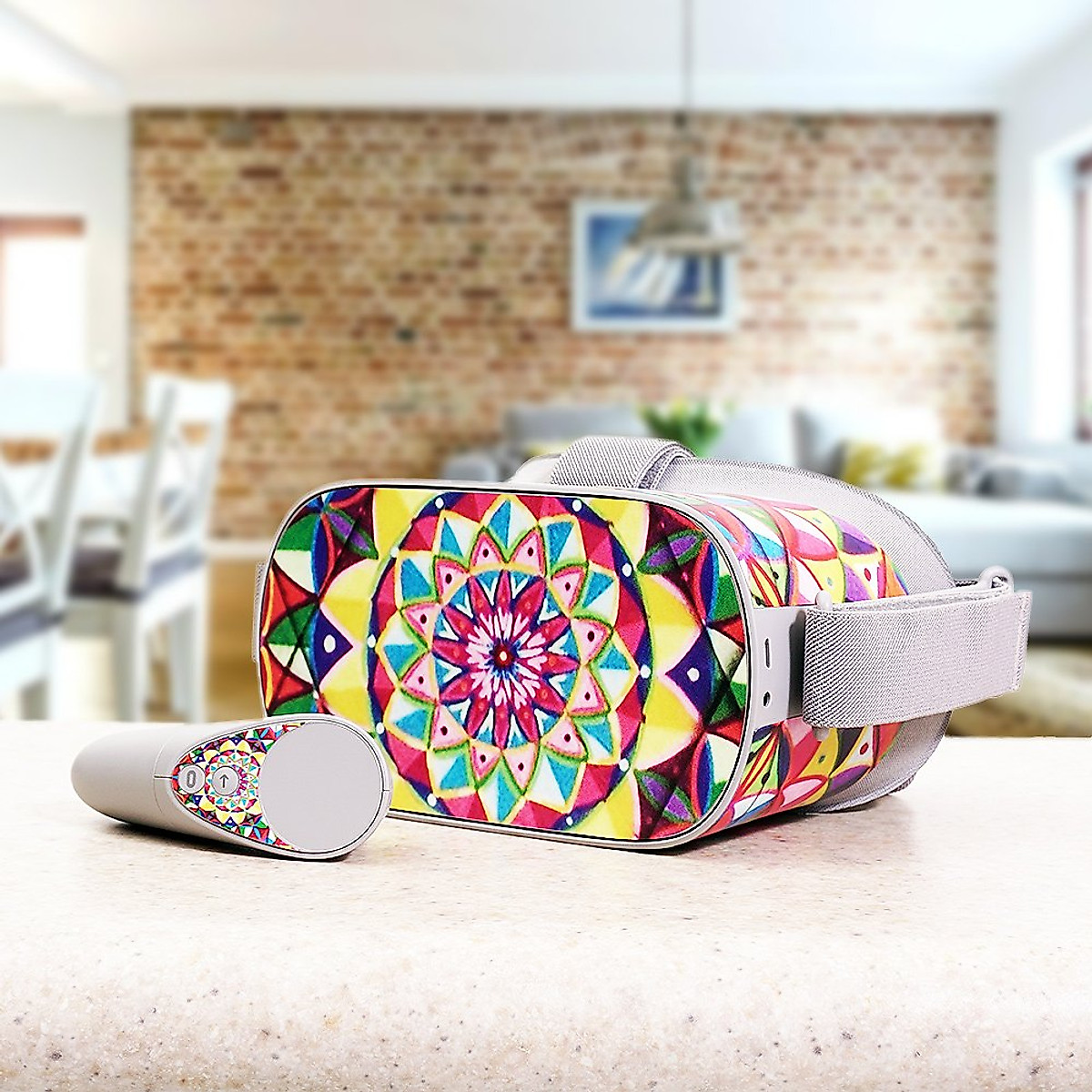 MightySkins Skin Compatible with Oculus Go Mobile VR - Refuse to Sink | Protective, Durable, and Unique Vinyl Decal wrap Cover | Easy to Apply, Remove, and Change Styles | Made in The USA