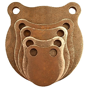 1/2" Thick AR500 Steel Shooting Targets 3" 4" 5" 6" 8" Gong Set
